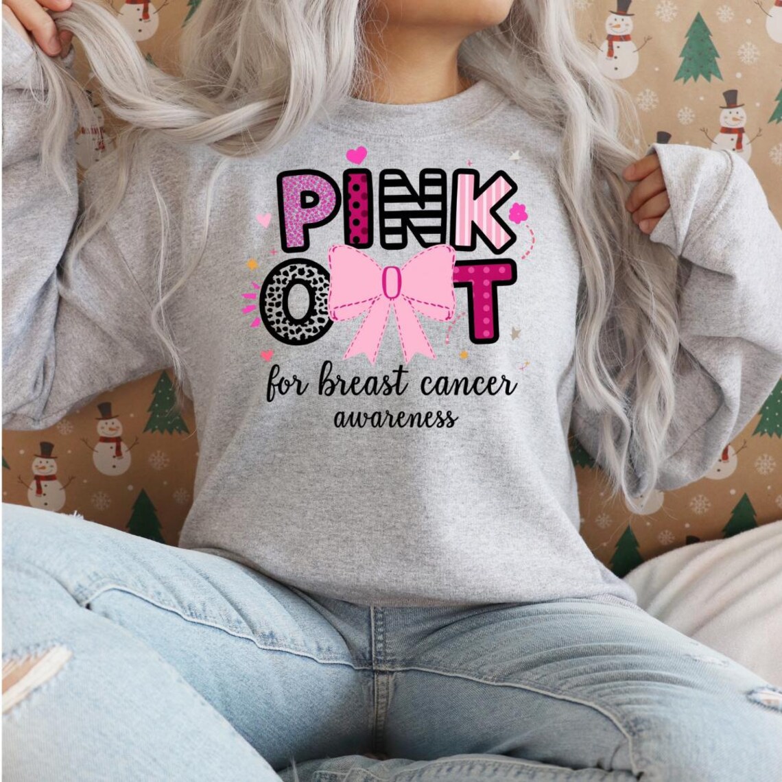 Pink Out Football PNG Bundle: Breast Cancer Awareness (digital File) - Etsy