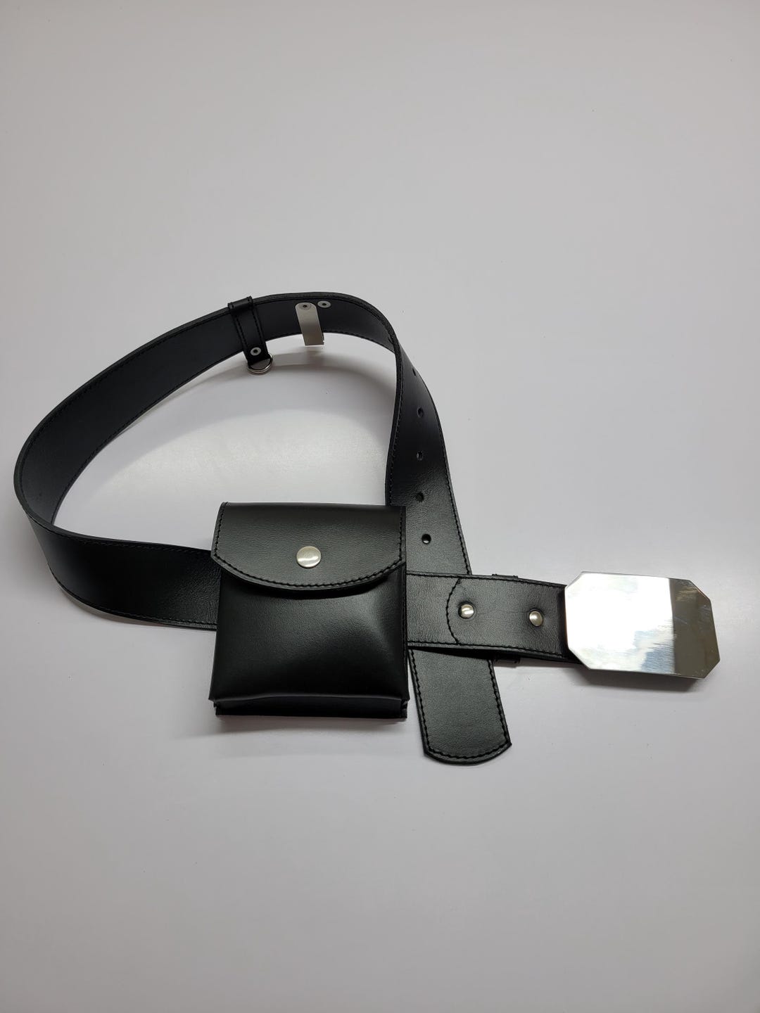 ROTJ Luke Skywalker Jedi Belt Set: Genuine Leather Star Wars Cosplay - Etsy