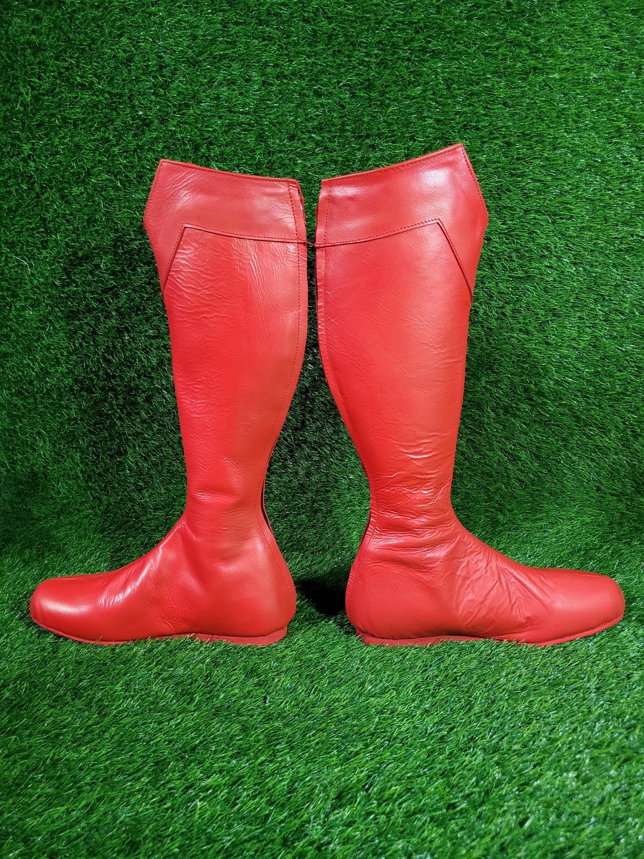Daredevil Leather Cosplay Boots – Marvel Billy Club Shoes - Etsy
