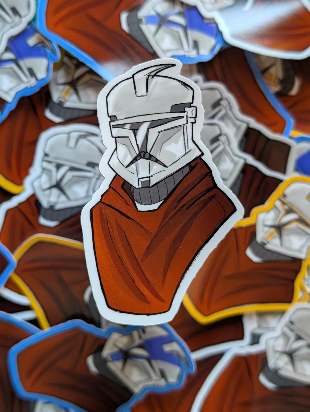 PONCHO TROOP STICKER // Weather Proof // Vinyl 3" // Colorful, Trooper ...