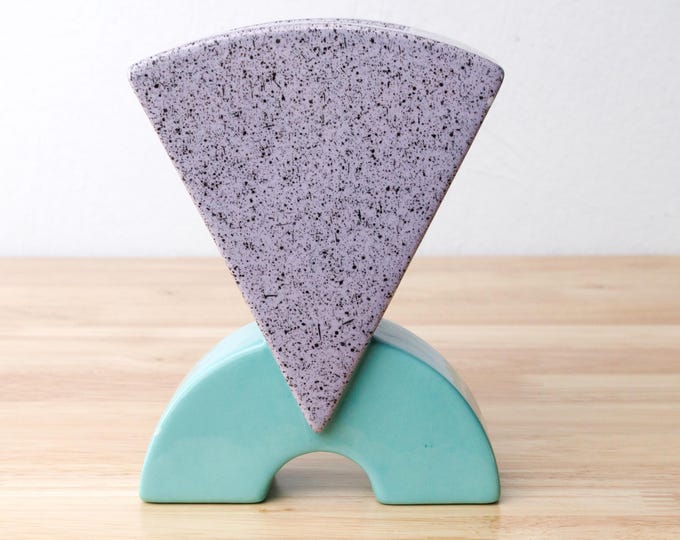 Michael Duvall 80s Postmodern Ceramic Vase Memphis Design Style - Etsy