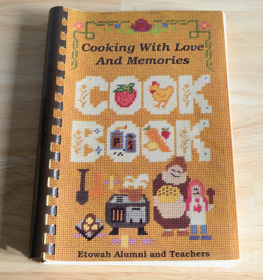 1980s Cookbook Cooking With Love and Memories Etowah North Carolina - Etsy