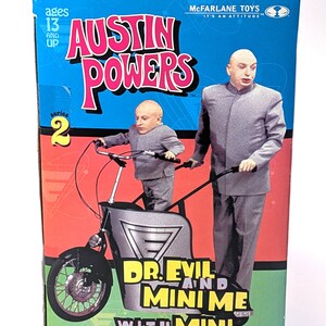 Mcfarlane Toys Austin Powers Dr.evil Mini Me Mobile Action Figure ...
