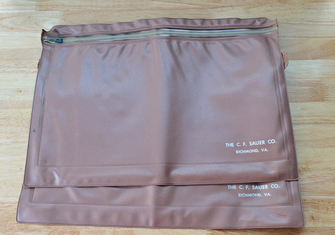 Bolsas bancarias vintage de C.F. Sauer – Publicidad de alimentos en ...