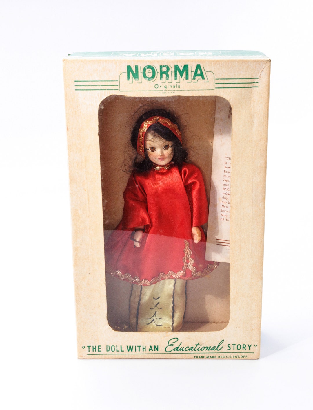 Vintage China Doll Rice Advertising Promotional Doll Norma Originals - Etsy
