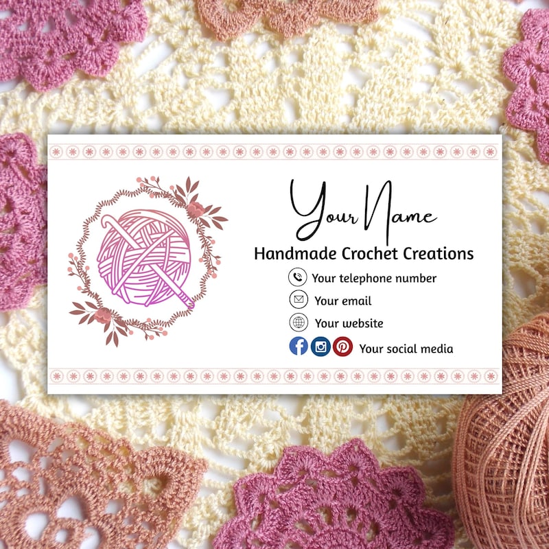 Crochet Card - Etsy