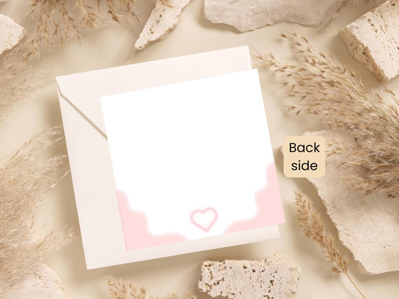 Editable Printable Greeting Card Canva Blank Template Bundle | 5 Sizes ...