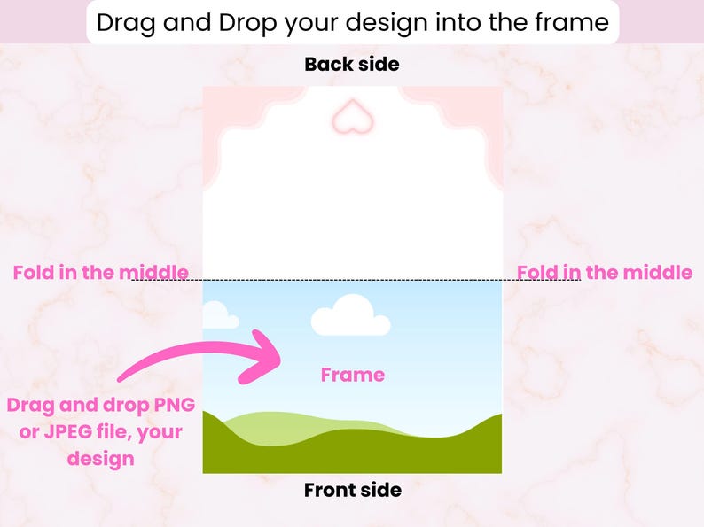 Editable Printable Sheet Greeting Card Canva Template | DIY Printable ...