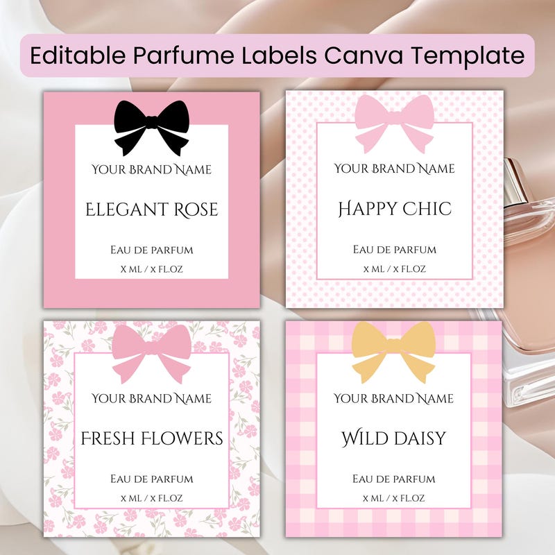 Perfume Stickers - Etsy