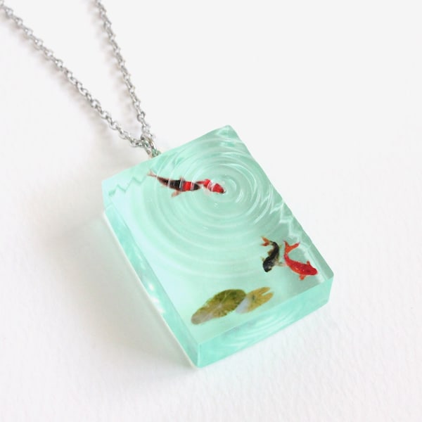 Koi Fish Necklace - Etsy