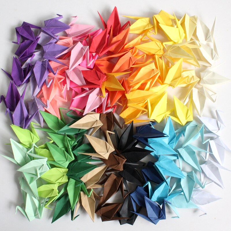 Origami Paper Crane - Etsy