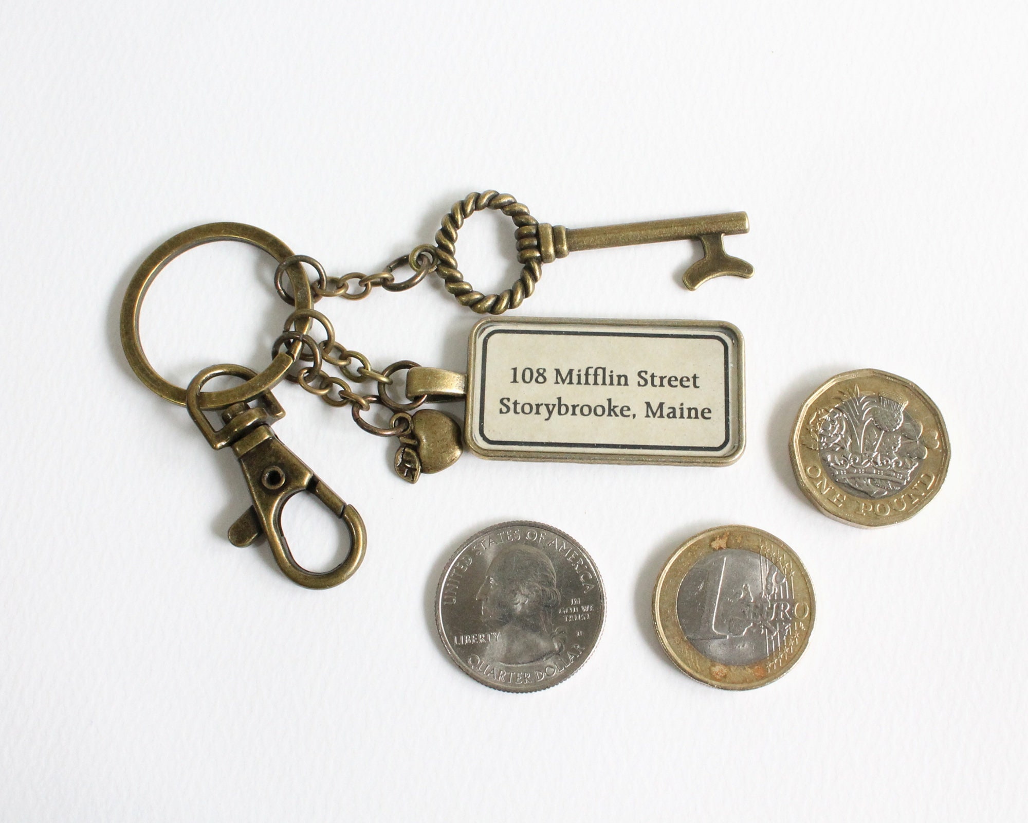 The Mayor's House Key Ring OUAT - Etsy