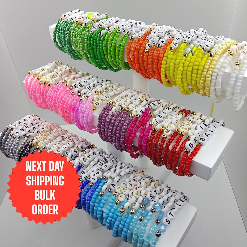 Bulk Bracelets Customizable - Etsy