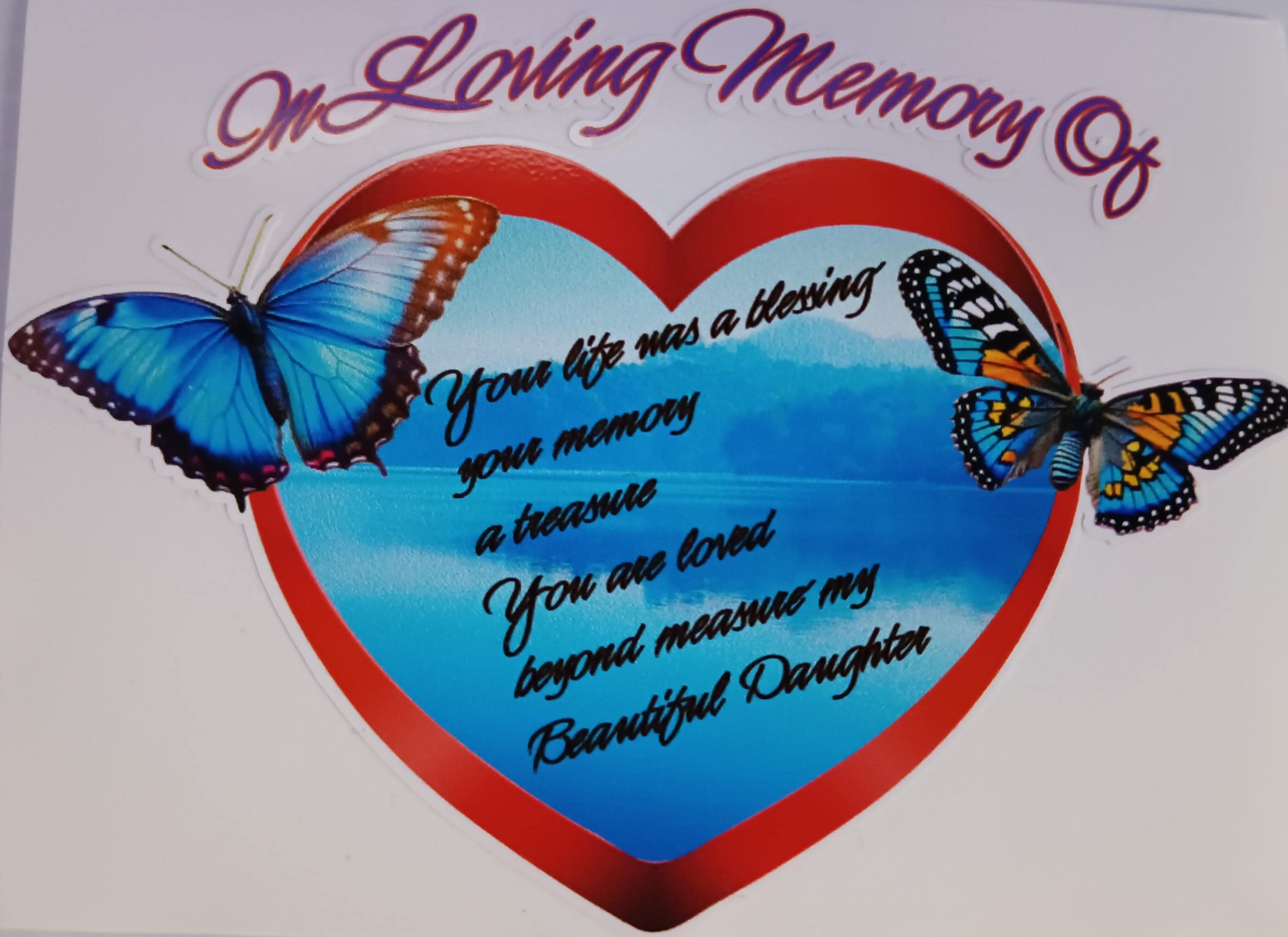 Butterfly Memorial Decal - Etsy