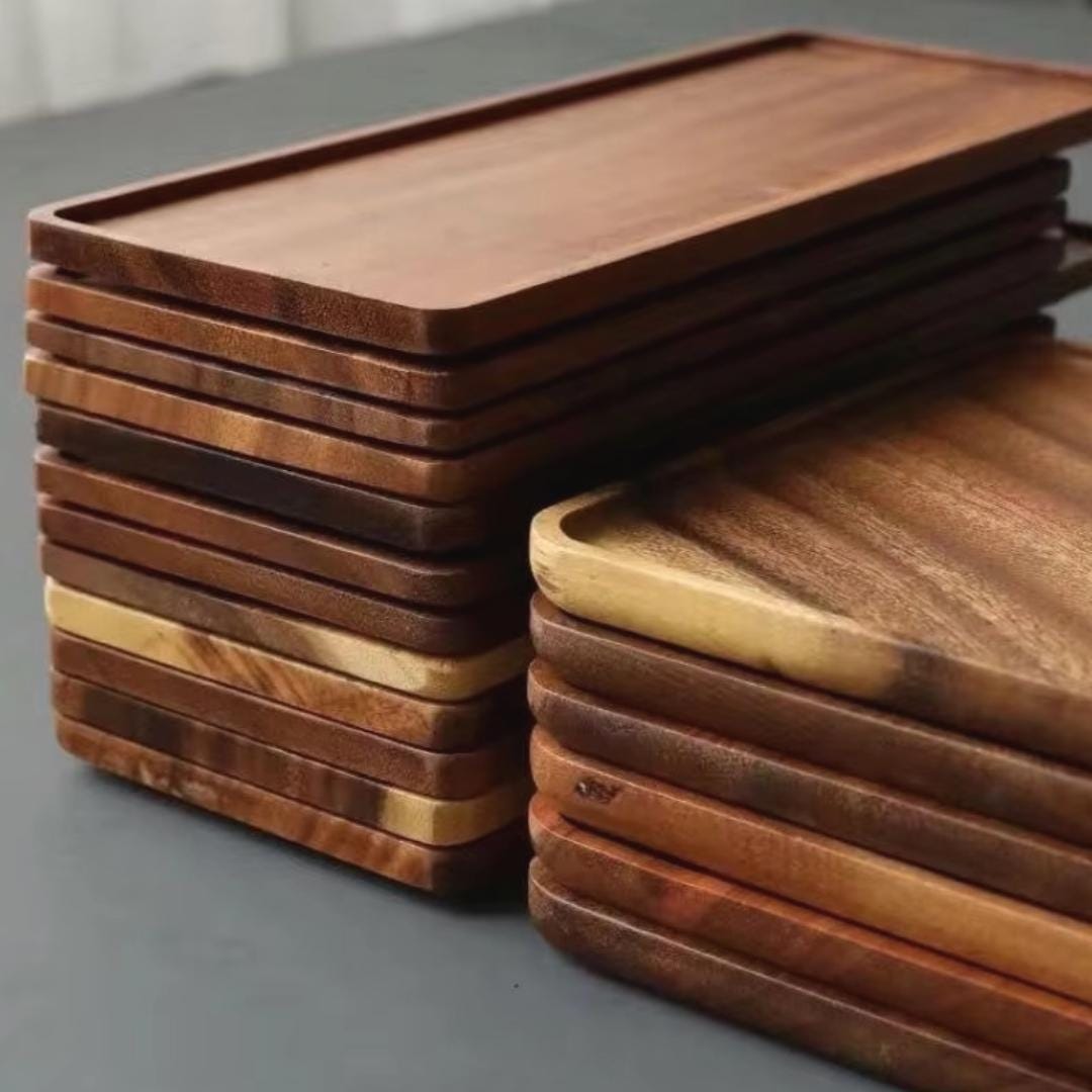 Natural Wooden Rectangular Trays - Etsy