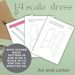 Body Block Pattern for Custom Fit PDF Sewing Block XS-7XL, A4, A0 Us ...