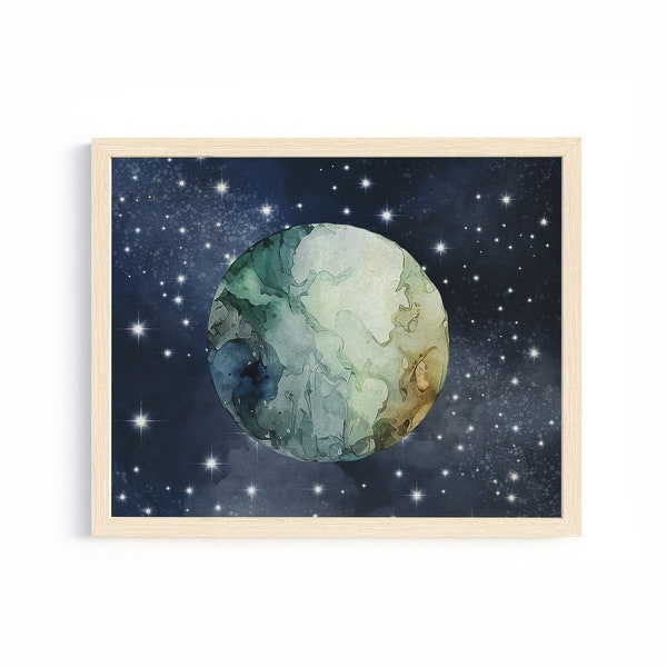 Planet Prints - Etsy