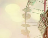 Items similar to toddler girl room decor ferris wheel art carnival ...