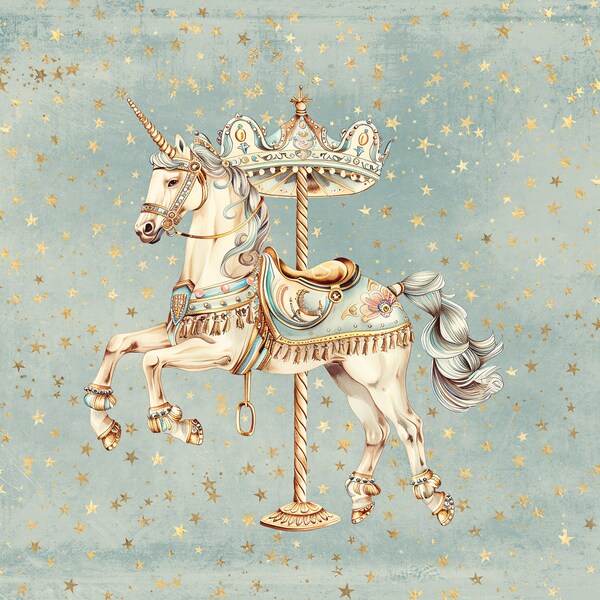 Carousel Print - Etsy