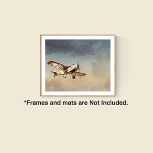 Airplane Art Little Pilot Aviation Boys Transportation Wall Art ...
