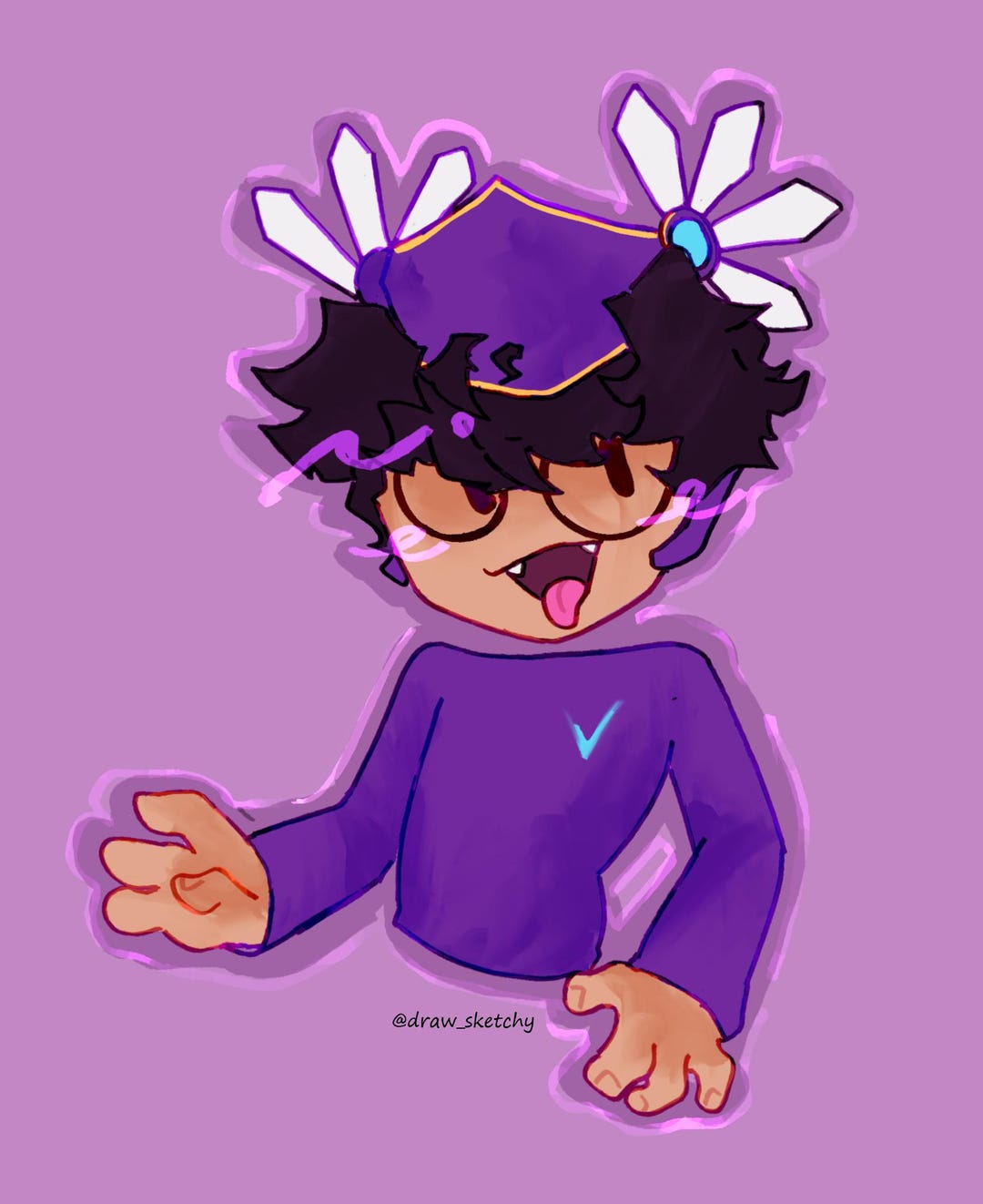 Original Digital Art / Anime / Drawing / Funny Guy – Digital Art for ...