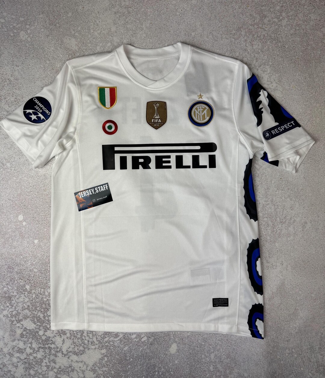 J. Zanetti #4 Jersey Inter Milan FC 2010-2011 Sz S-XXL Retro Football ...