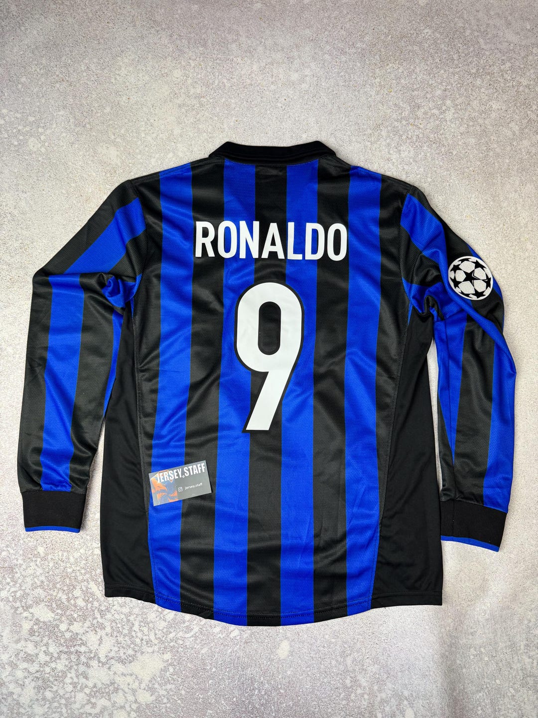 Ronaldo #9 Jersey FC Inter Milan 1998-1999 Retro Football Vintage Shirt ...