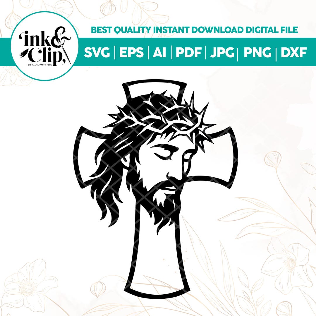 Jesus Christ SVG, Jesus Christ Svg Bundle, Jesus Christ Png, Jesus ...