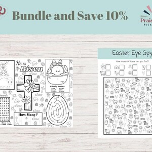 Christian Easter Eye Spy Printable | Bible Activity for Kids | I Spy ...