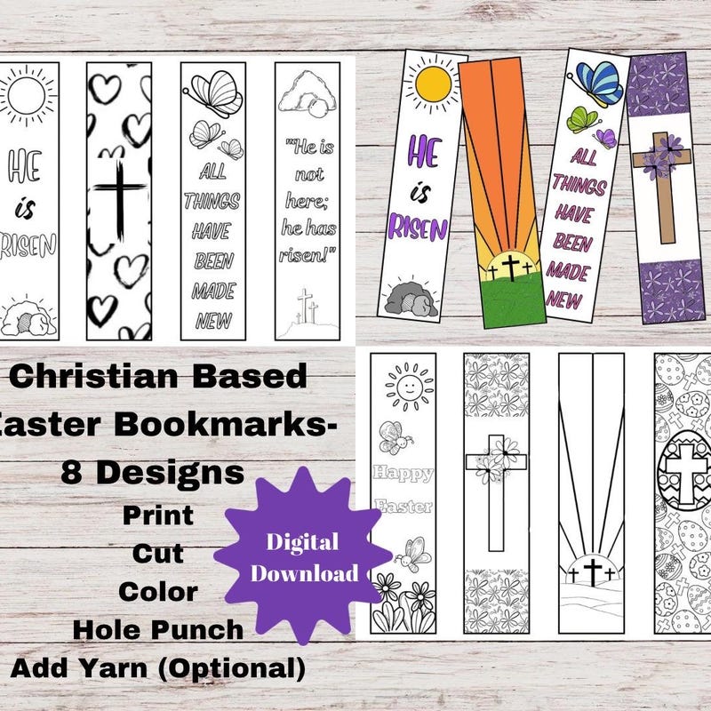 Christian Bookmarks - Etsy