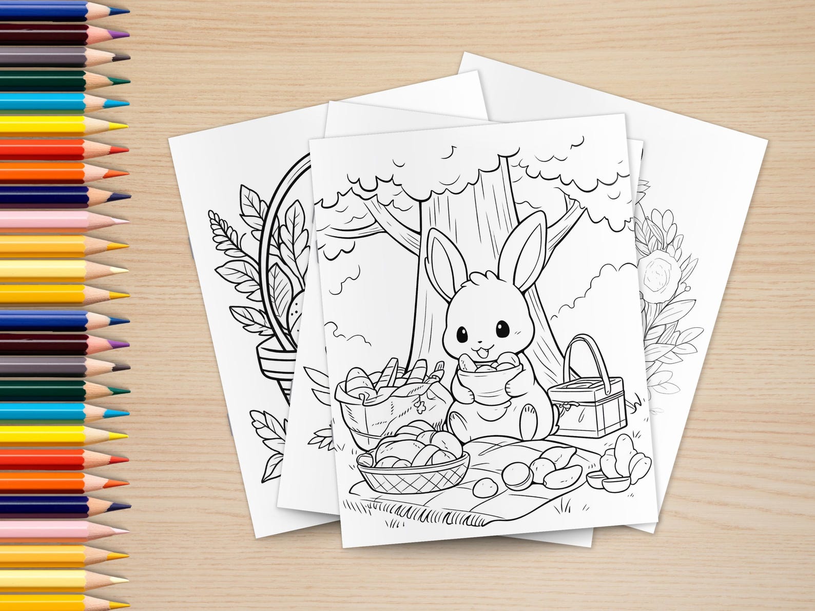 25 Easter Colouring Pages, Coloring for Kids, Printable Games ...