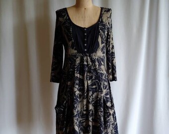 Screen Print Dress | Etsy
