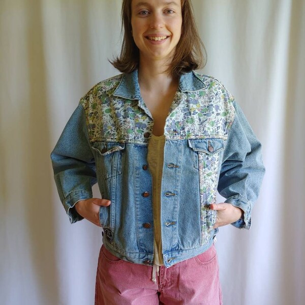 Hippie Jean Jacket - Etsy