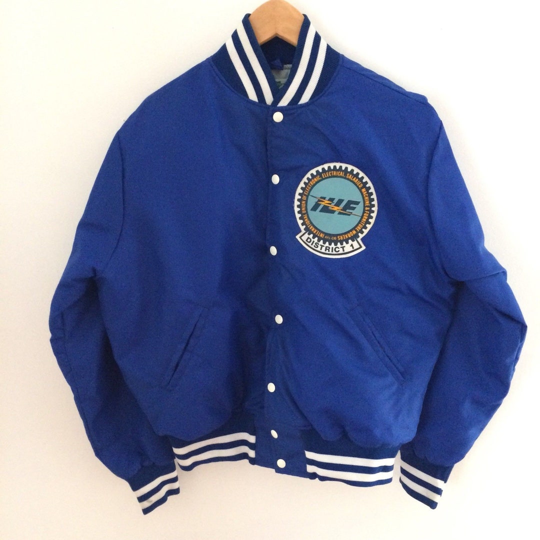 60s Vintage Union Jacket, 60s 70s Bomber Jacket, Quilted Lining ...