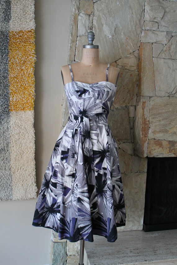 Atomic Dress Rockabilly Pin Up Prom Grad Vintage 50s … - Gem