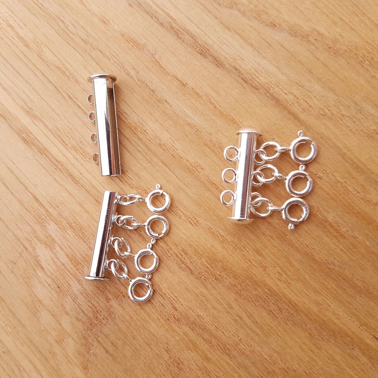 Layer Necklace Clasp Layered / Layering Chain Spacer | Etsy