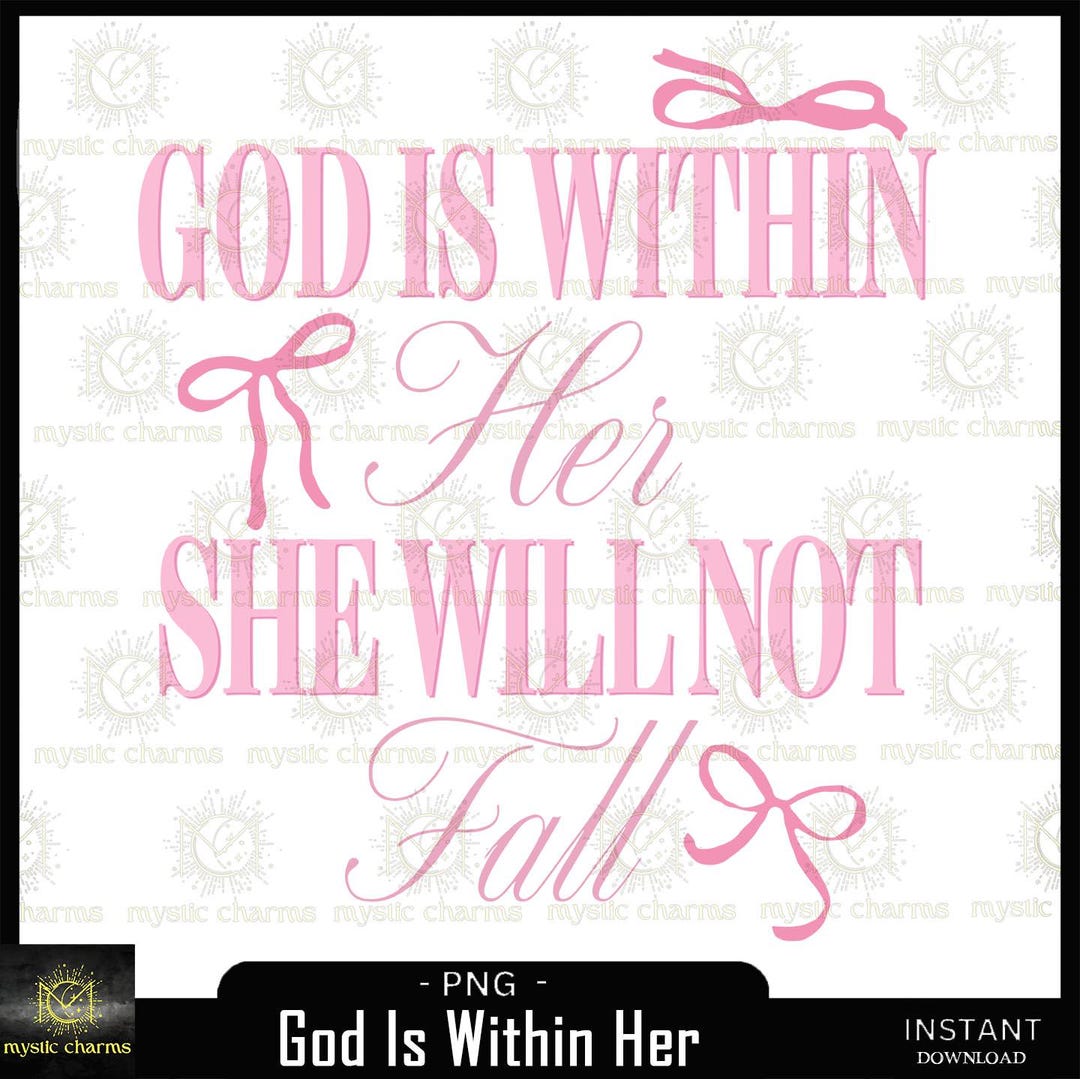 God Coquette Png, Pink Christian Png,jesus Png, Bible Verse Png, Cut ...