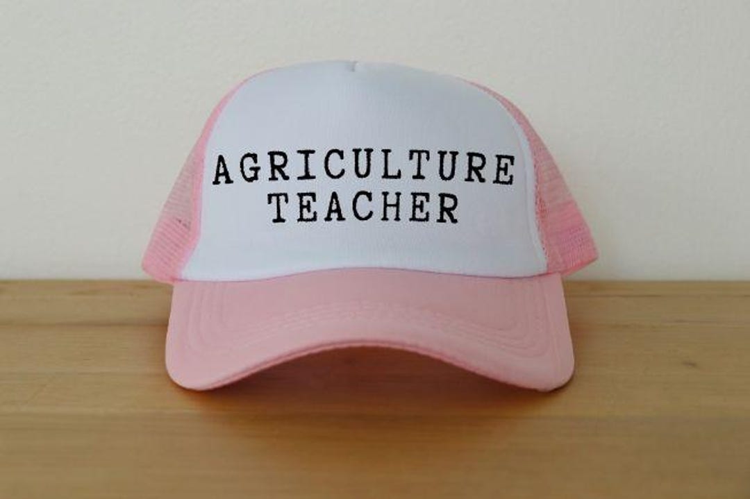 Agriculture Teacher Trucker Hat - Etsy