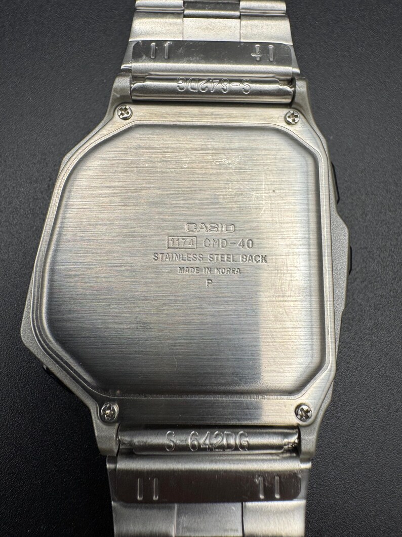 Casio CMD-40 Retro Mens Watch With IR - Etsy