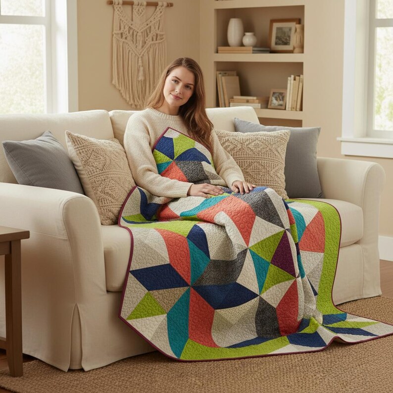 Sawtooth Midnight Star Quilt Pattern | Beginner Friendly (PDF Pattern ...