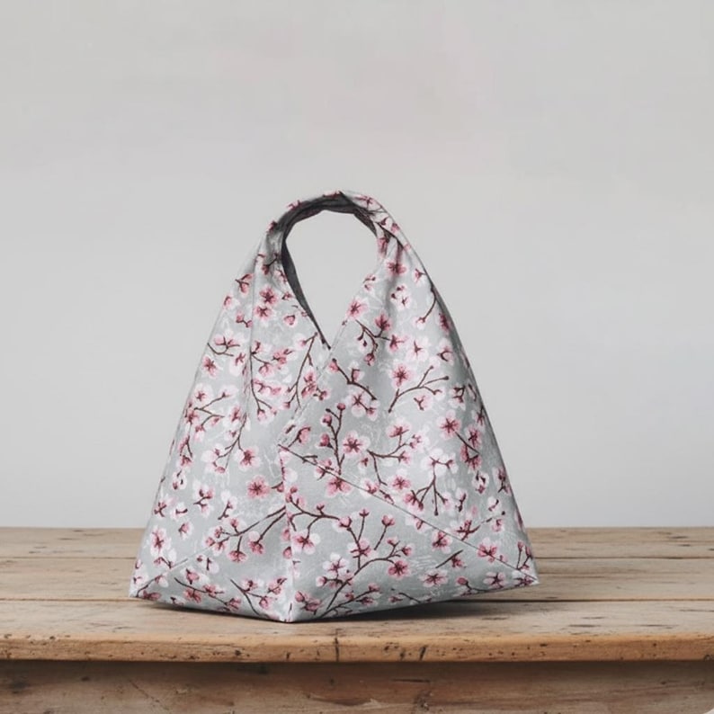 DIY Origami Folded Japanese Bag PDF Sewing Pattern | Triangle Market ...