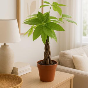 18” Braided Money Tree - Symbol of Prosperity & Good Fortune – Perfect ...