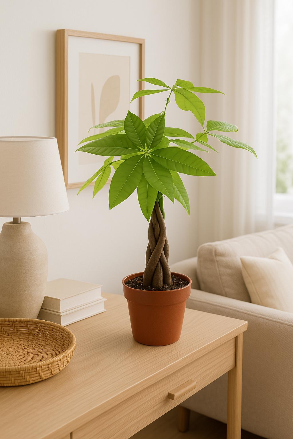 18” Braided Money Tree - Symbol of Prosperity & Good Fortune – Perfect ...