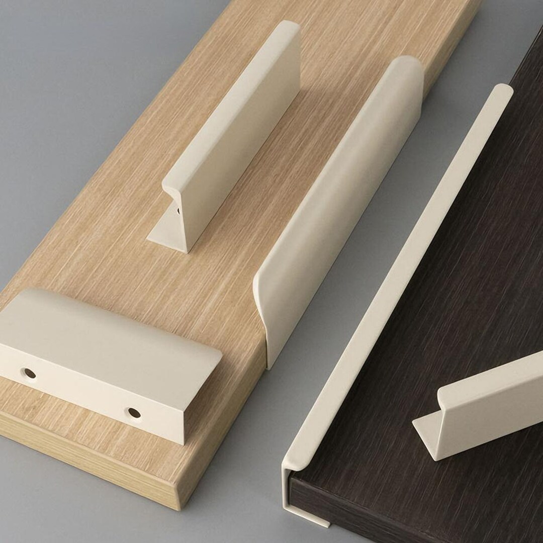 Extra Large Invisible Pull Handle Modern Concealed Drawer Pull Khaki ...