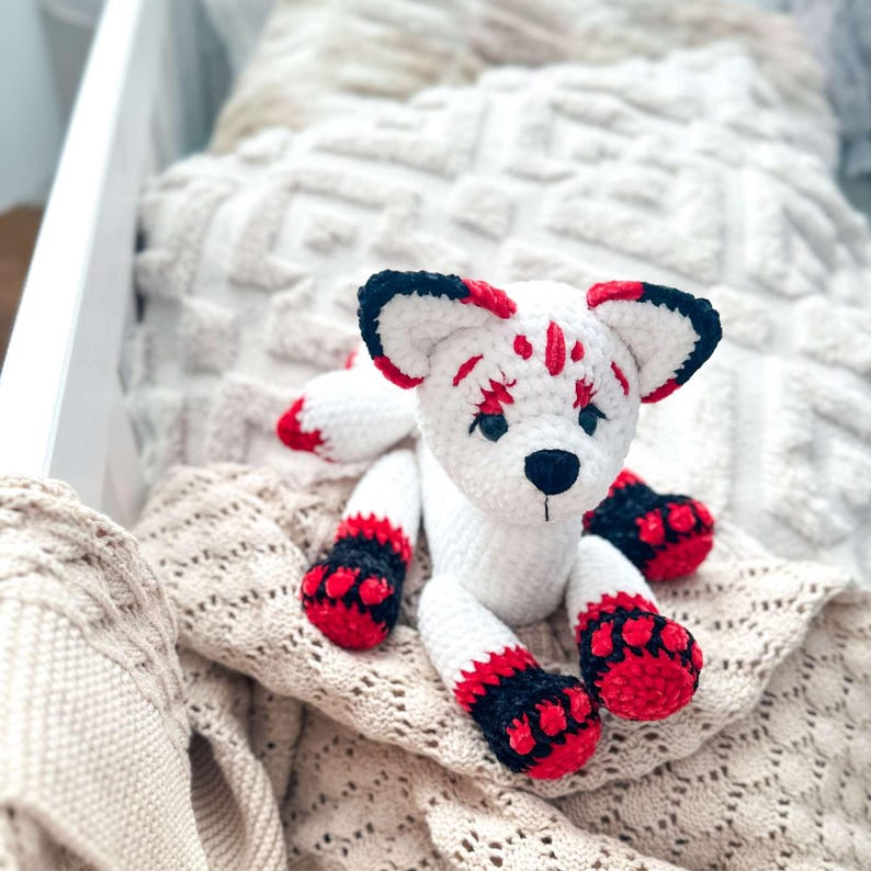 Amigurumi Kitsune Crochet Pattern, Adorable Hikari the Fox Plush DIY ...