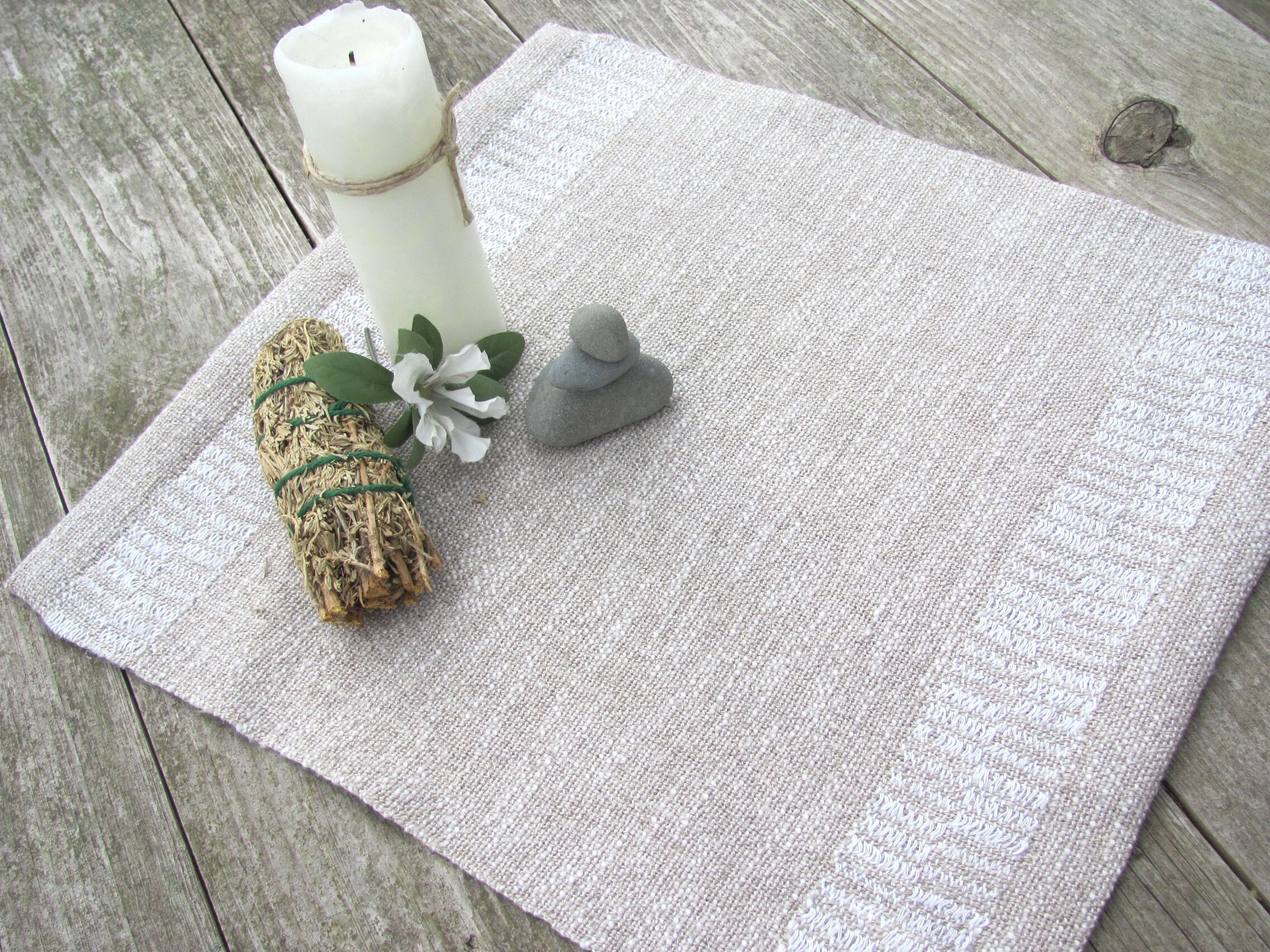 Etsy Pick Spiritual Grounding Meditation Altar Cloth, Artisan Woven ...