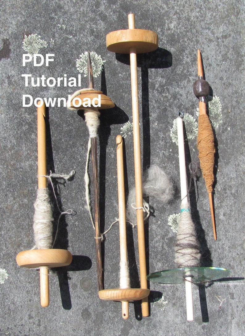 Drop Spindle Handspinning Tutorial Class, Beginner Hand Spinning ...