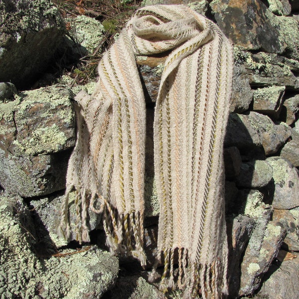 Hand Woven Scarf - Etsy