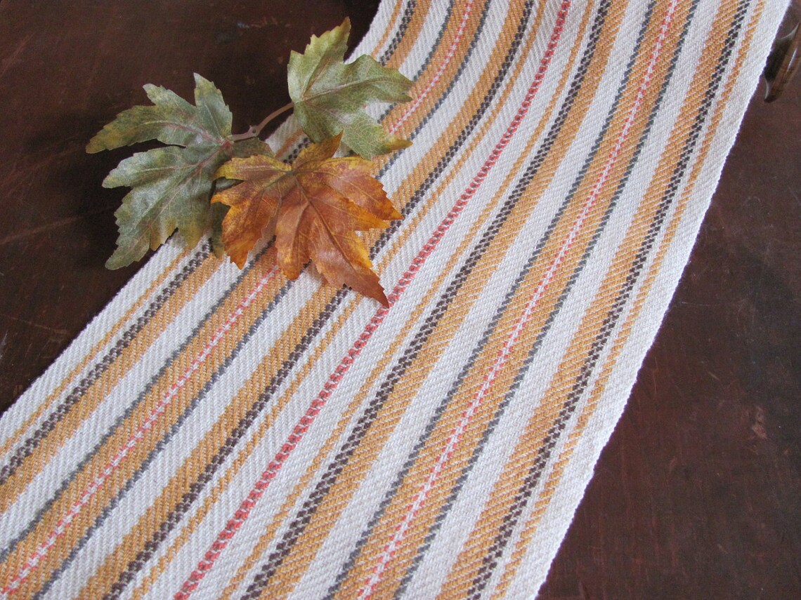 Bittersweet Gold Autumn Harvest Artisan Woven Fall Table - Etsy