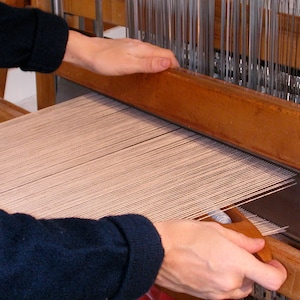 Table or Floor Loom Weaving Instructions, Easy How to Set up Warp ...